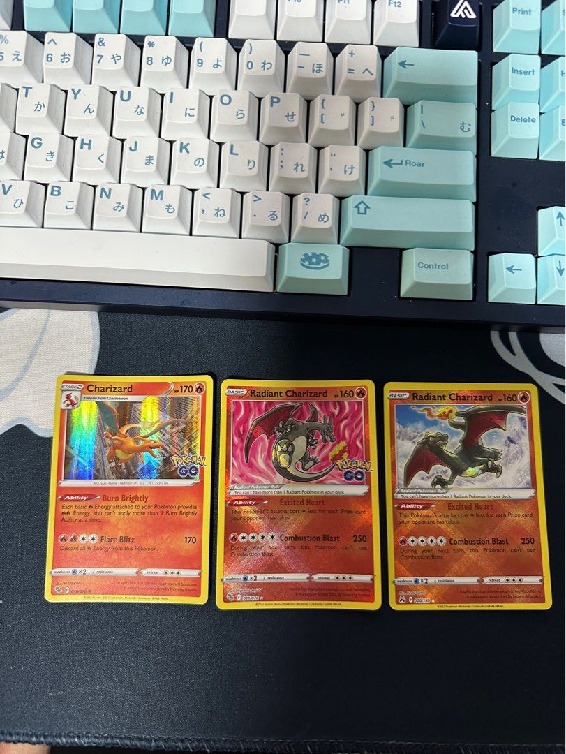 Radiant charizard set, Hobbies & Toys, Toys & Games on Carousell