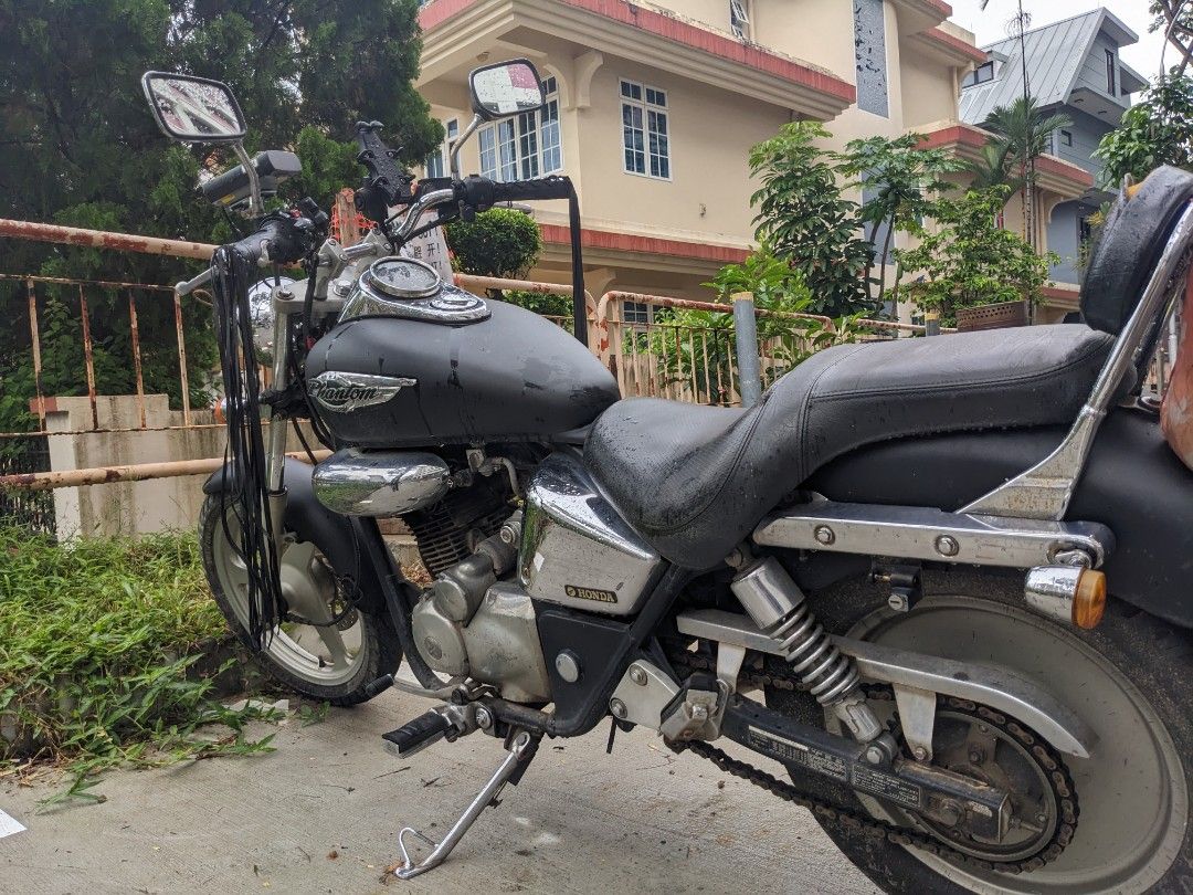 RARE Honda Phantom TA200 COE Jun 2023, Motorcycles, Motorcycles for ...