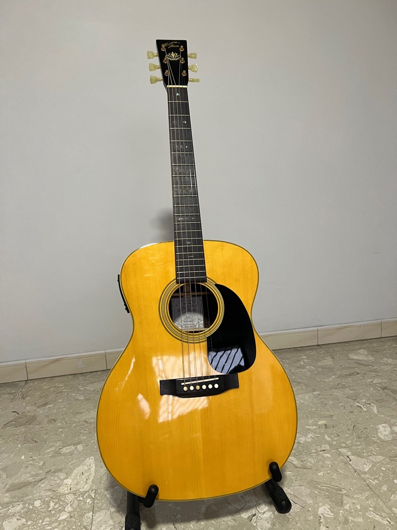 RARE Recording King RO-27FE Acoustic Guitar, Hobbies & Toys, Music ...