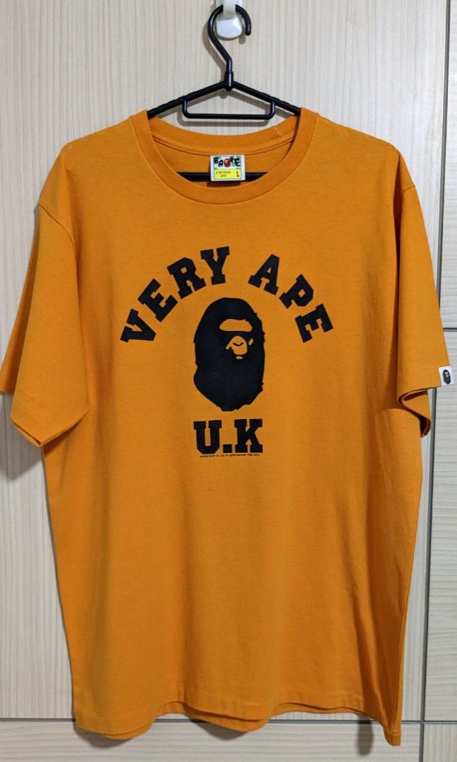 Rare Vintage Bape Orange T shirt (Beastie Boys), Men's Fashion, Tops ...