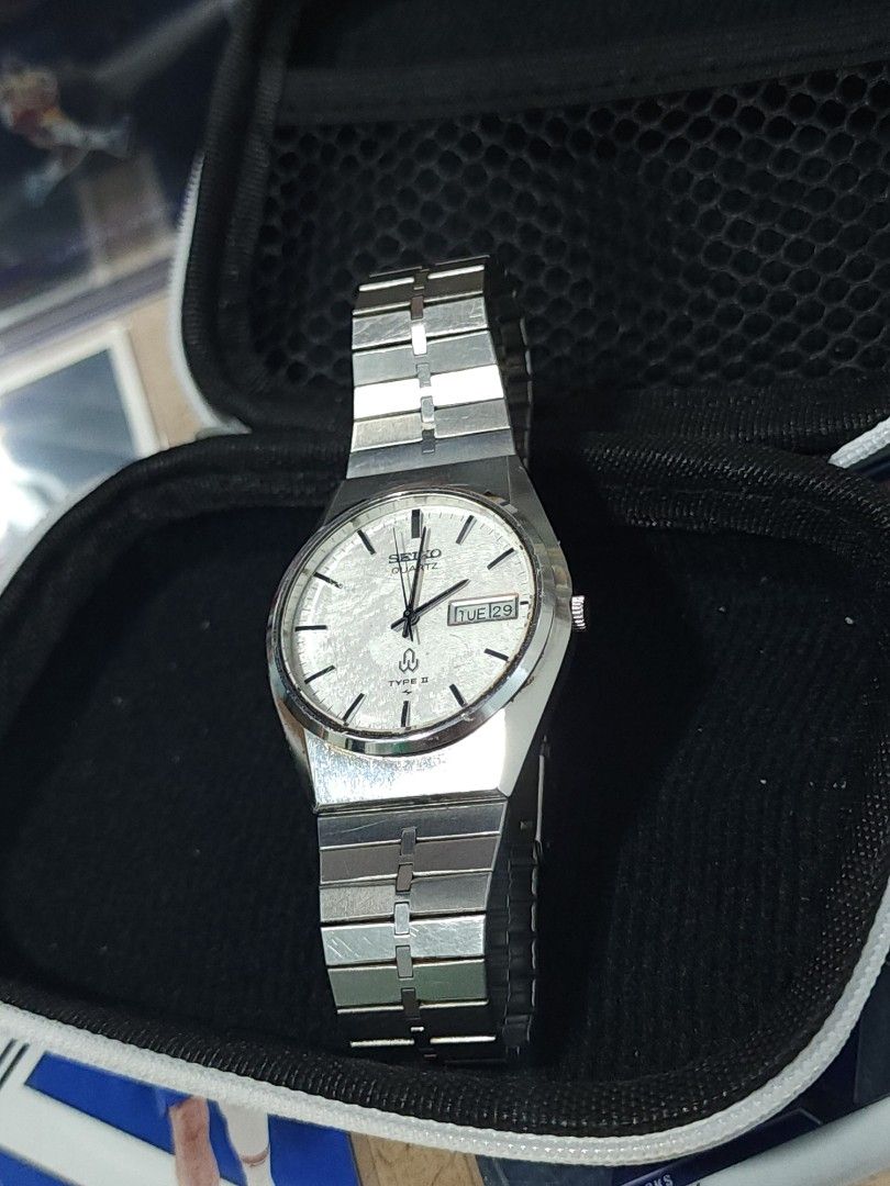 Rare Vintage Seiko Quartz Type II, Men's Fashion, Watches & Accessories ...