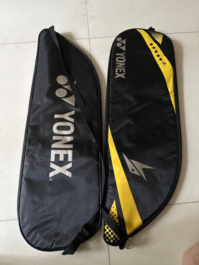 Rarely used 2 Yonex Badminton bat, Sports Equipment, Sports & Games ...