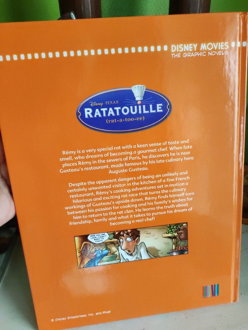 Ratatouille Walt Disney, Hobbies & Toys, Books & Magazines, Children's ...