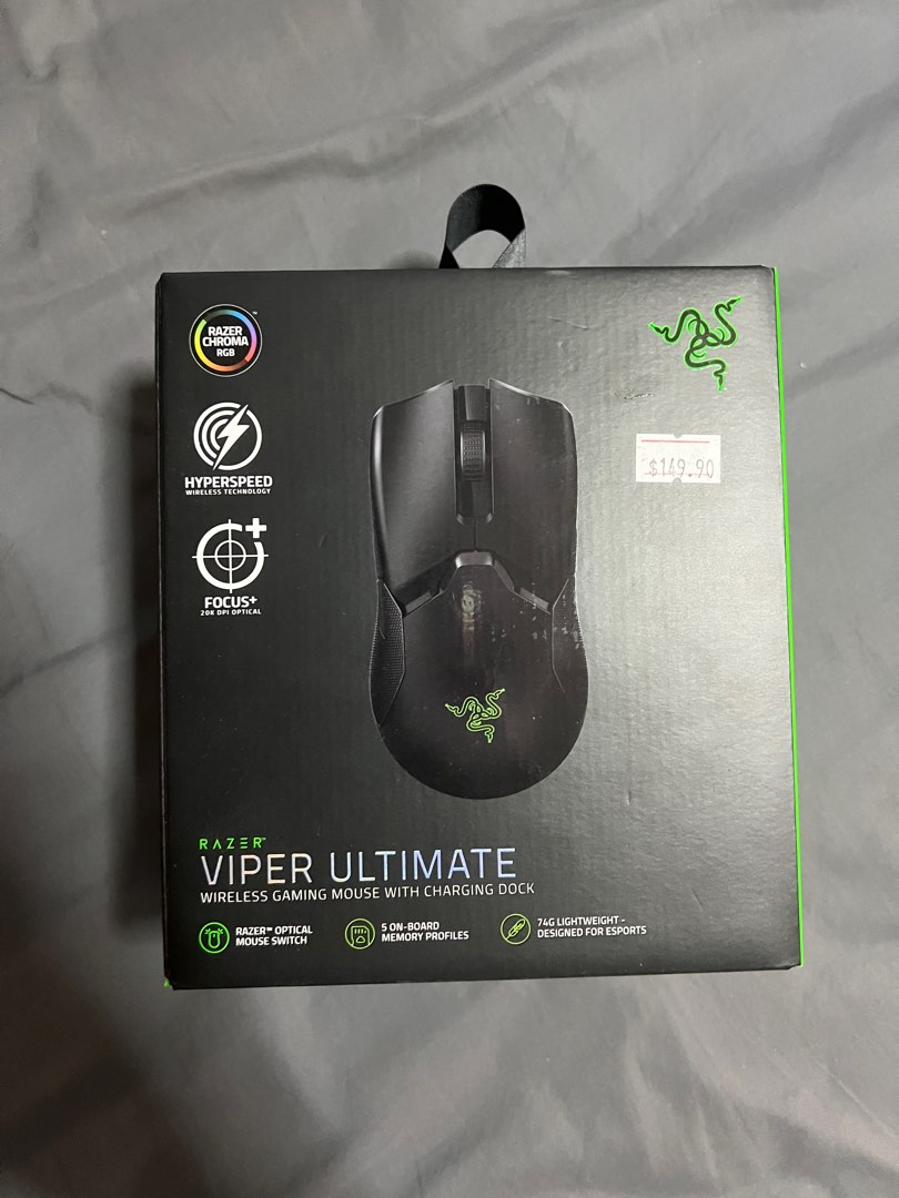 Razer viper ultimate, Computers & Tech, Parts & Accessories, Mouse ...