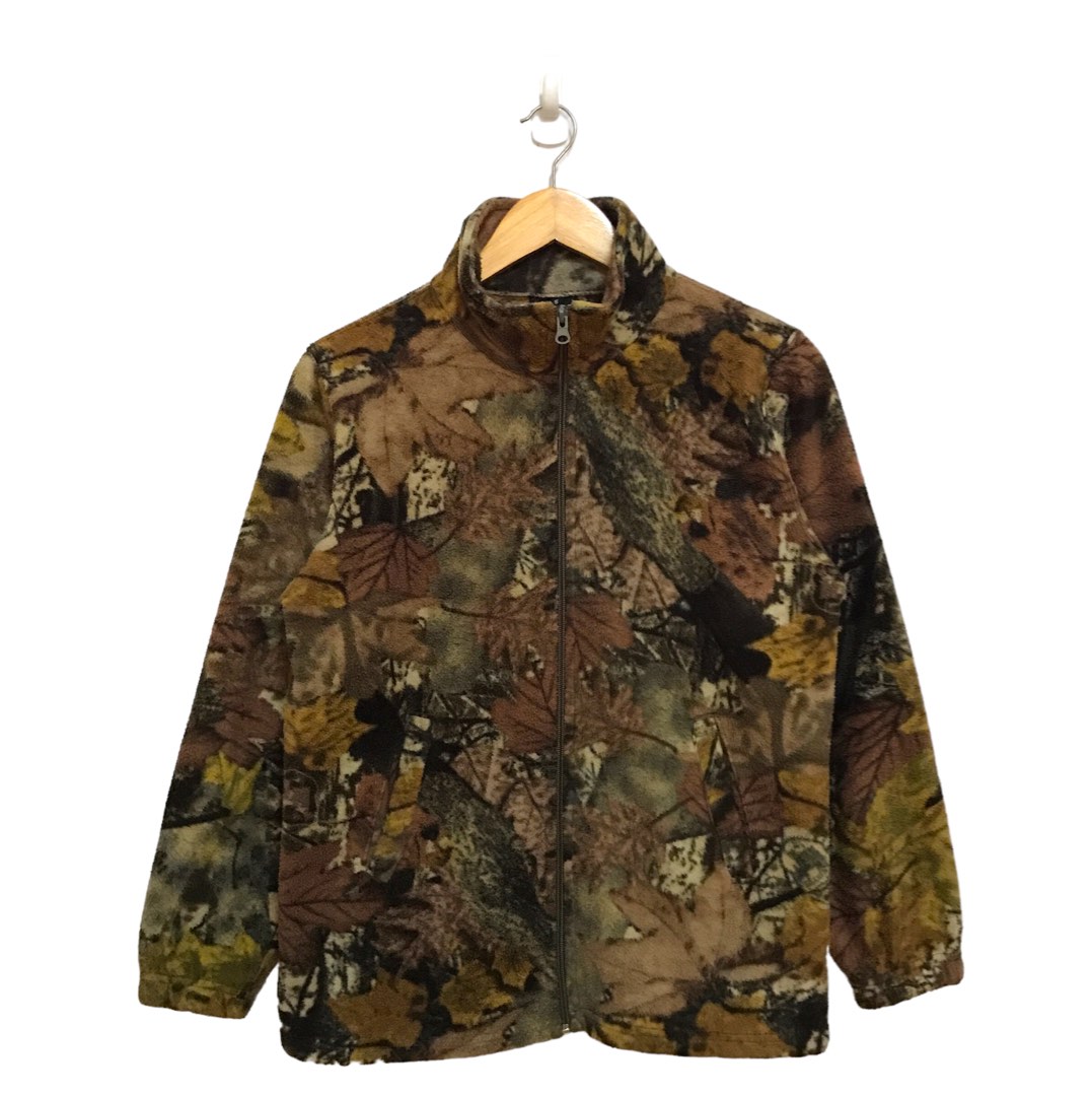 Real Tree Fleece Jacket, Men's Fashion, Coats, Jackets and Outerwear on ...