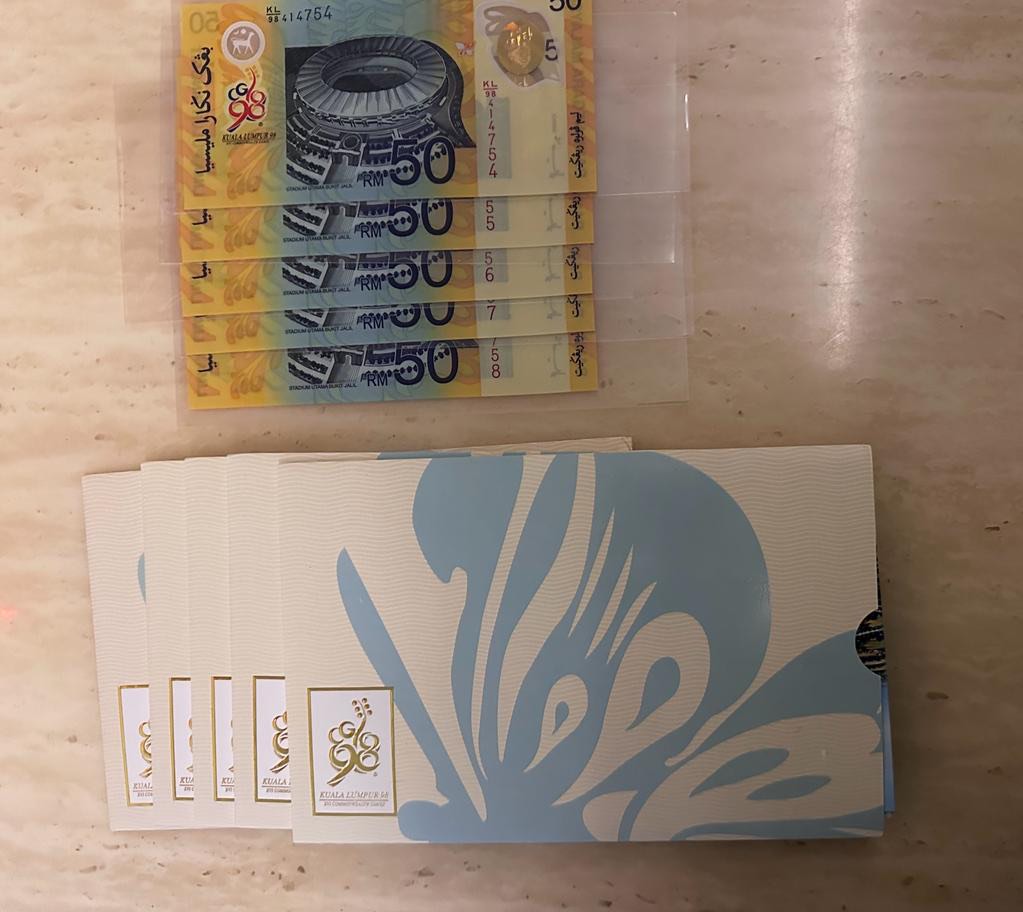 RM 50 SUKOM with folder + Consecutive number, Hobbies & Toys ...