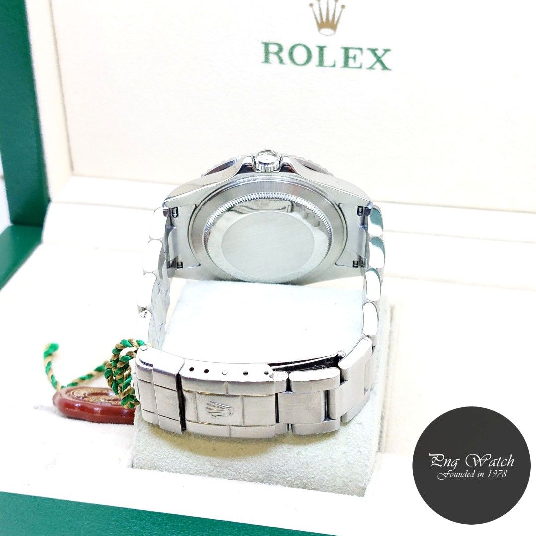 Rolex 40mm Oyster Perpetual "PEPSI" Bezel Black Dial Unisex GMT Master ...