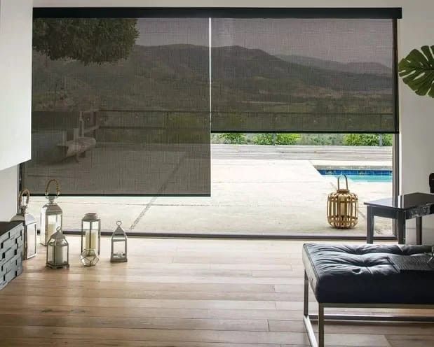 Roller blind indoor dan outdoor, Perabotan Rumah di Carousell