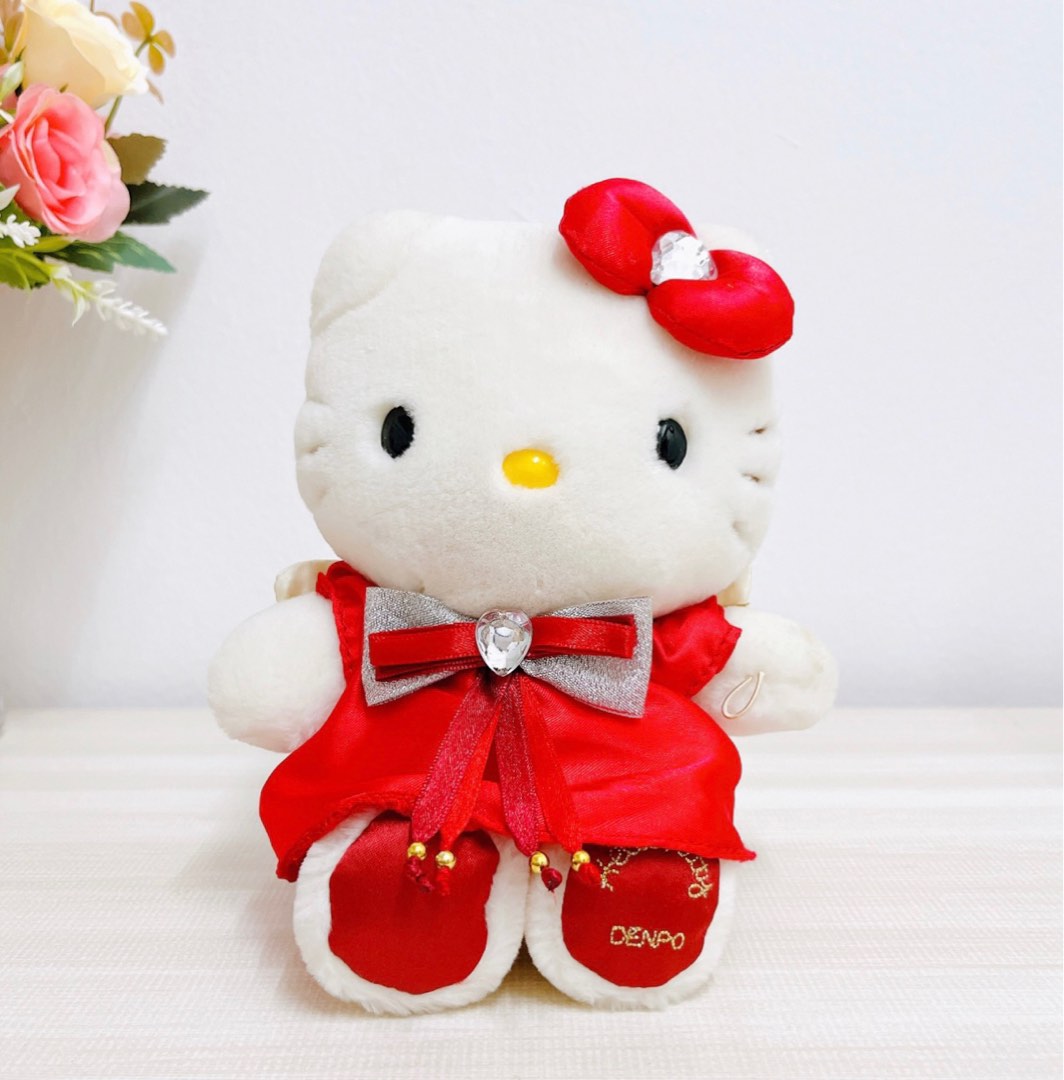 Sanrio Hello Kitty Angel Plush, Hobbies & Toys, Toys & Games on Carousell
