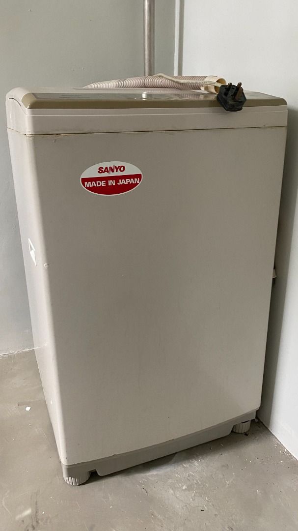 Sanyo washing machine ASW-70ST, TV & Home Appliances, Washing Machines ...