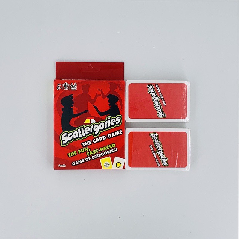Scattergories The Card Game, Hobbies & Toys, Toys & Games on Carousell