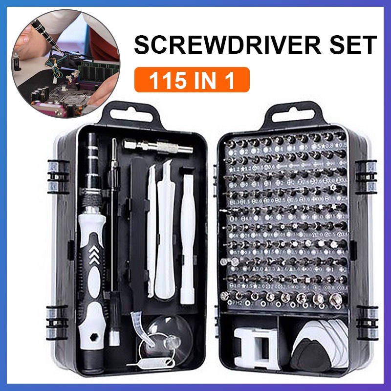 Screwdriver Set Computer Repair Electronic Tool Kit 122 in 1 ...