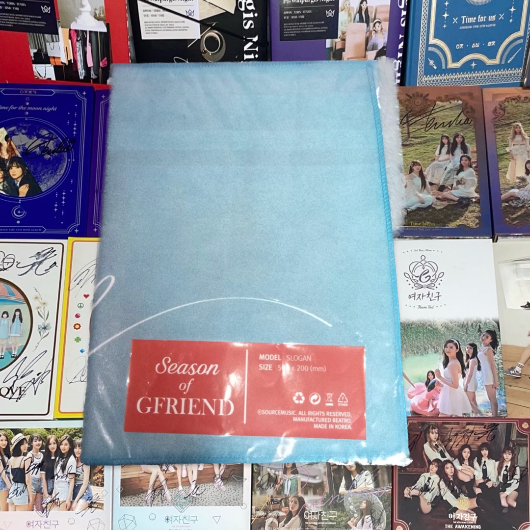 Season of GFriend Official Slogan Towel Viviz, Hobbies & Toys ...