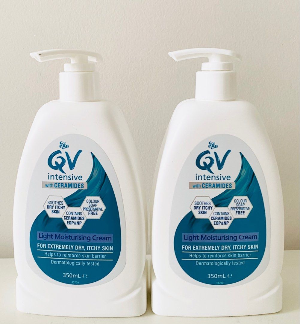 SET OF 2 - QV INTENSIVE CERAMIDES LIGHT MOISTURISING CREAM, Beauty ...