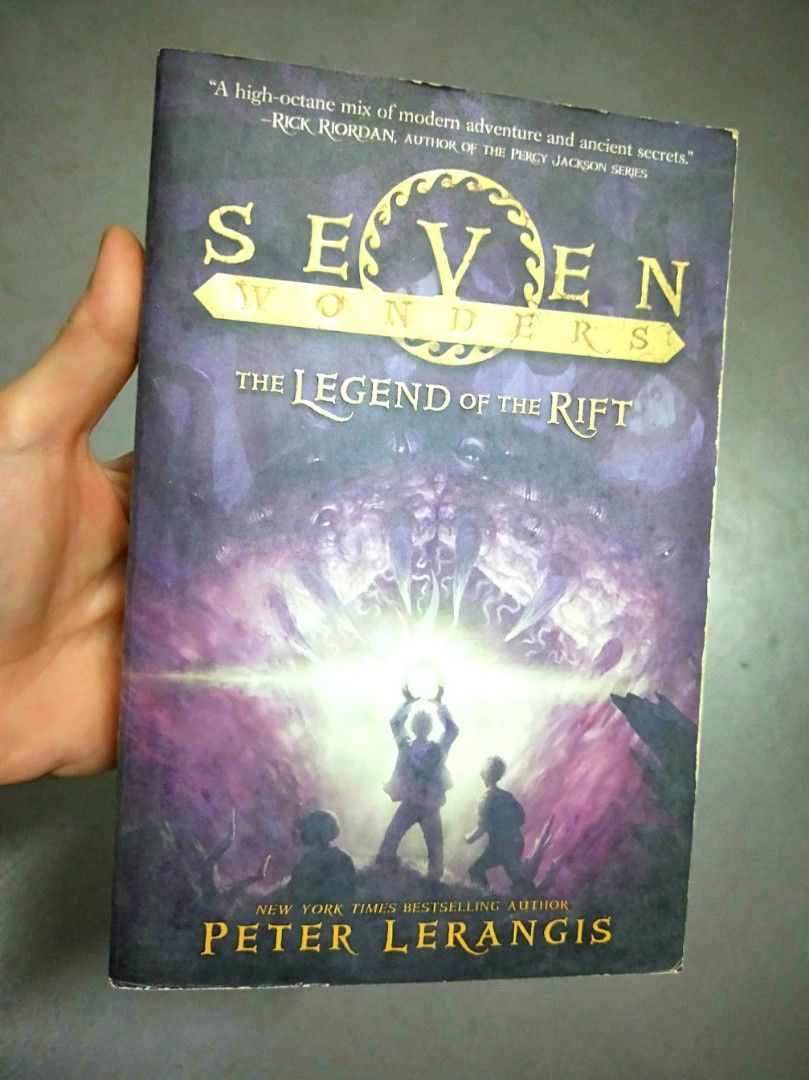 Seven Wonders The Legend of The Rift by Peter Lerangis, Hobbies & Toys ...