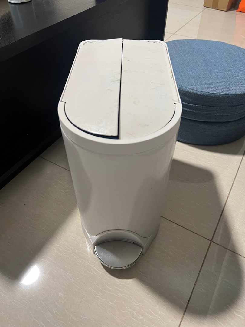 Simplehuman butterfly step can 10l, Furniture & Home Living, Cleaning ...
