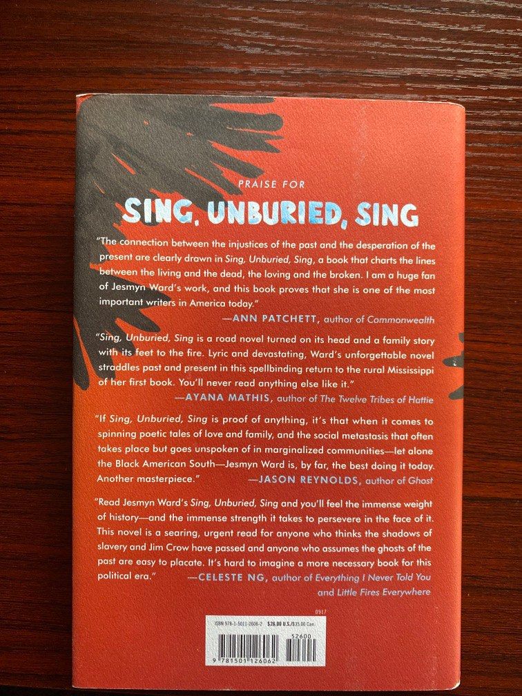 Sing, Unburied, Sing, Hobbies & Toys, Books & Magazines, Fiction & Non ...