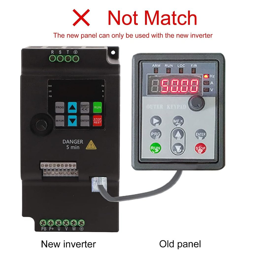 SKI780 Mini VFD 220V/380V Load Inverter Variable Frequency Converter Inverter Single Phase/3 ...