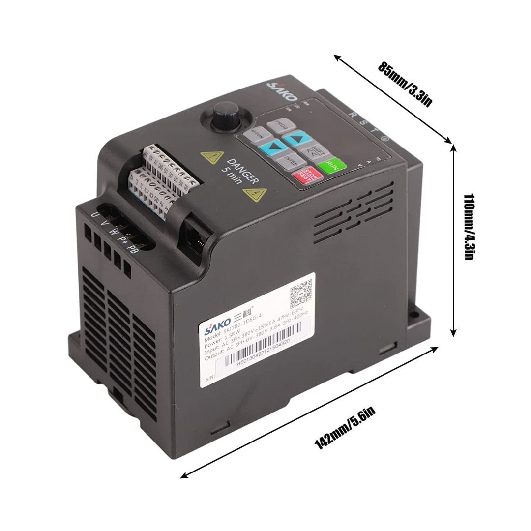 SKI780 Mini VFD 220V/380V Load Inverter Variable Frequency Converter Inverter Single Phase/3 ...