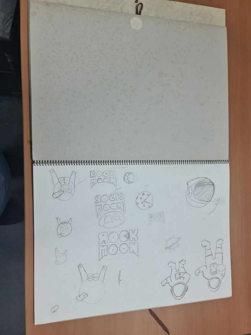 Spiral large holbein drawing book THICK PAPER sketch book 55cm by 37cm ...