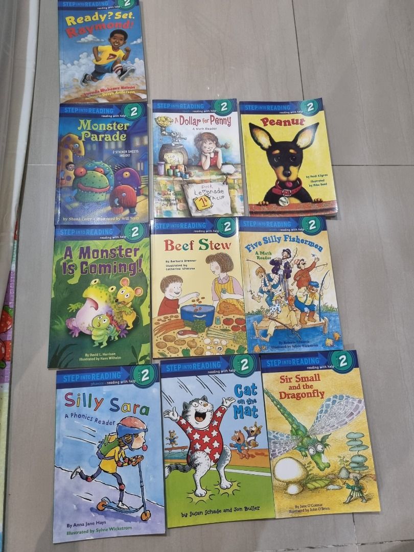 Stage 2 Step into Reading 2 -30 books, Hobbies & Toys, Books ...
