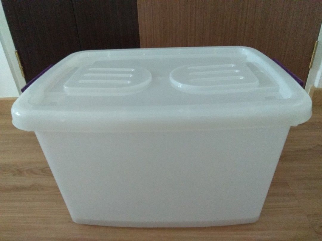 Storage Box with Roller, Furniture & Home Living, Home Improvement ...