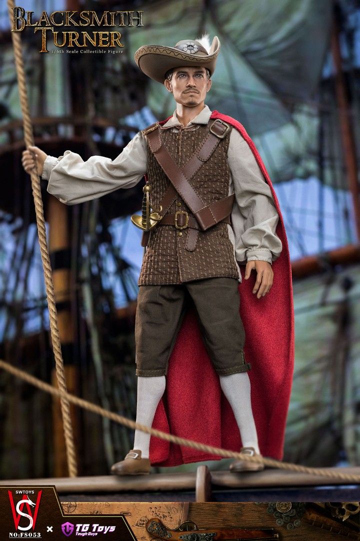 SWTOYS x TGToys(Tough Guys) SW FS053 1/6 Blacksmith Turner Pirates of ...