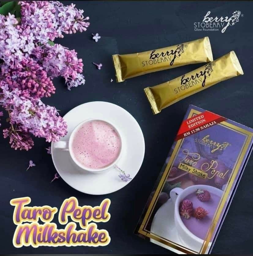 Taro pepel Milkshake / Keladi Milkshake,taste like Vanilla ice cream INSTOCKS!, Food & Drinks ...