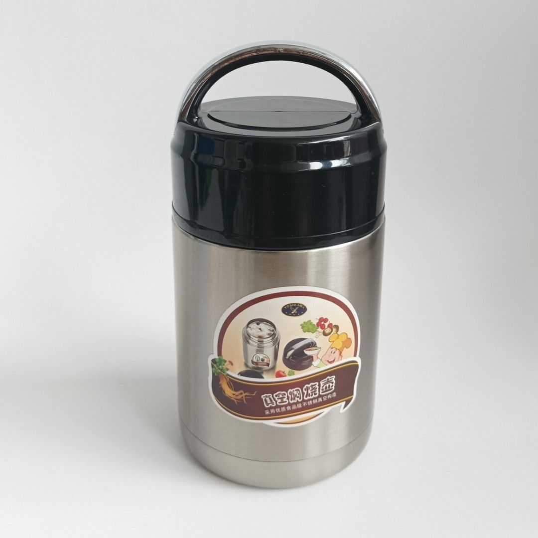Termos Rantang Makanan 650ml penghangat pemanas Pot warmer Stainless ...