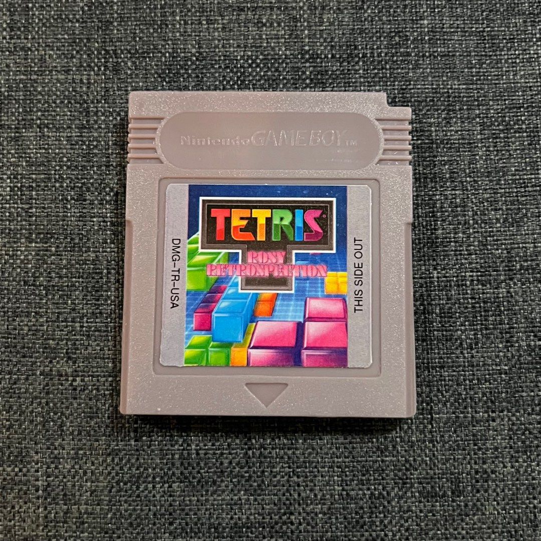 Tetris - Rosy Retrospection Custom Cart, Video Gaming, Video Games ...