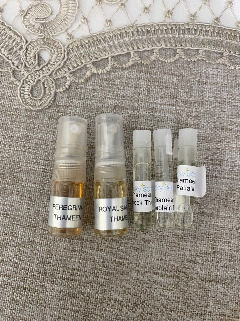Thameen sample decant set, Beauty & Personal Care, Fragrance & Deodorants on Carousell