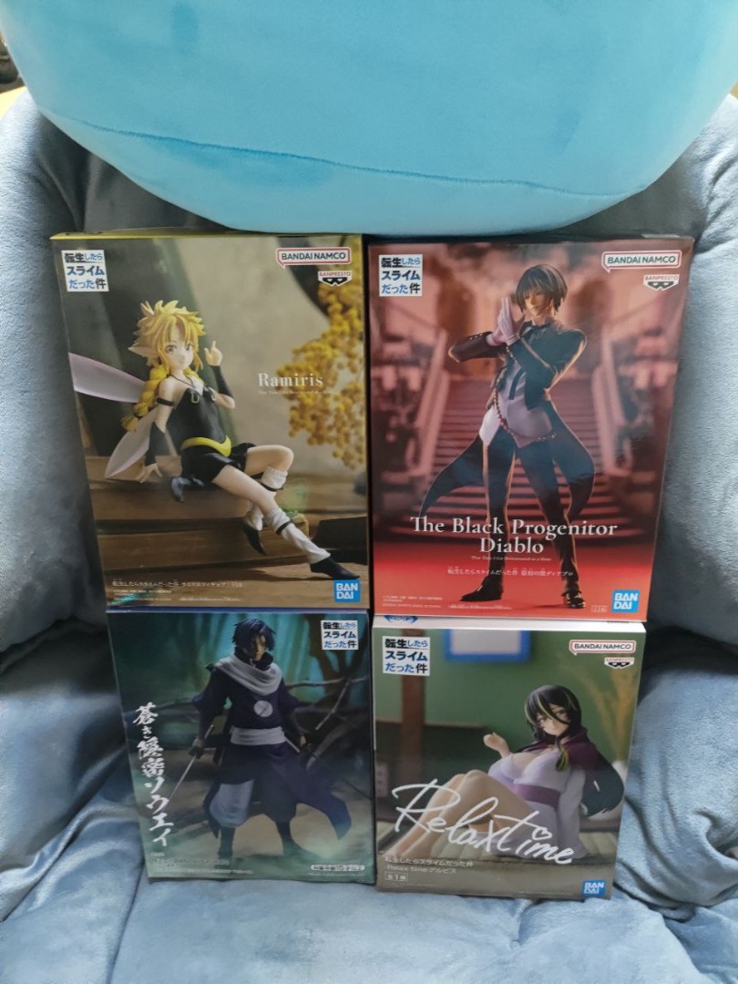 that time i got reincarnated as a slime Diablo , Ramiris , Souei ...