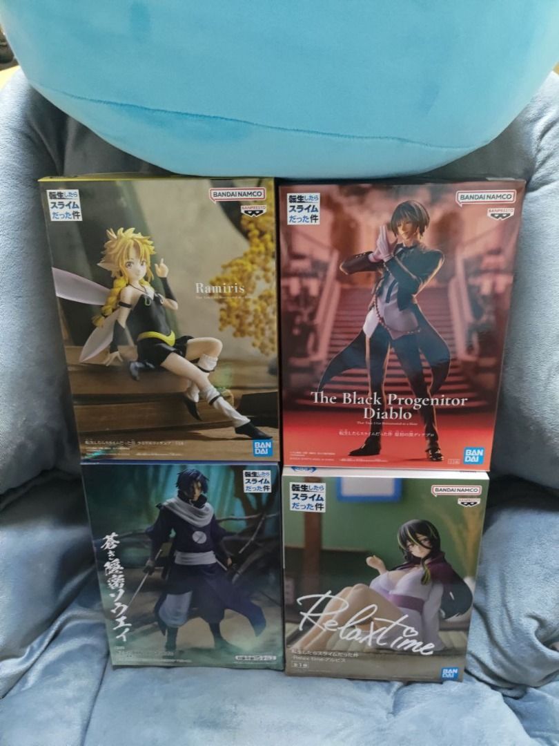 that time i got reincarnated as a slime Diablo , Ramiris , Souei ...