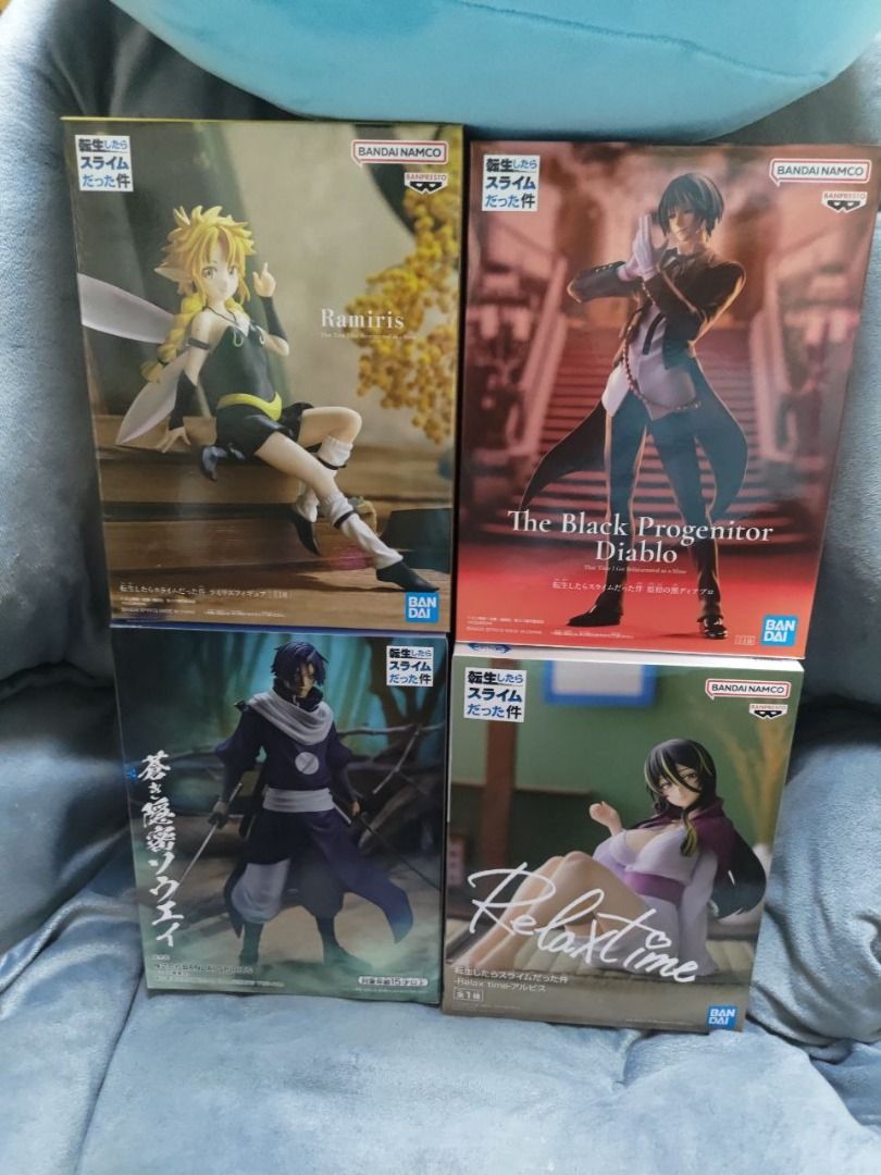 that time i got reincarnated as a slime Diablo , Ramiris , Souei ...