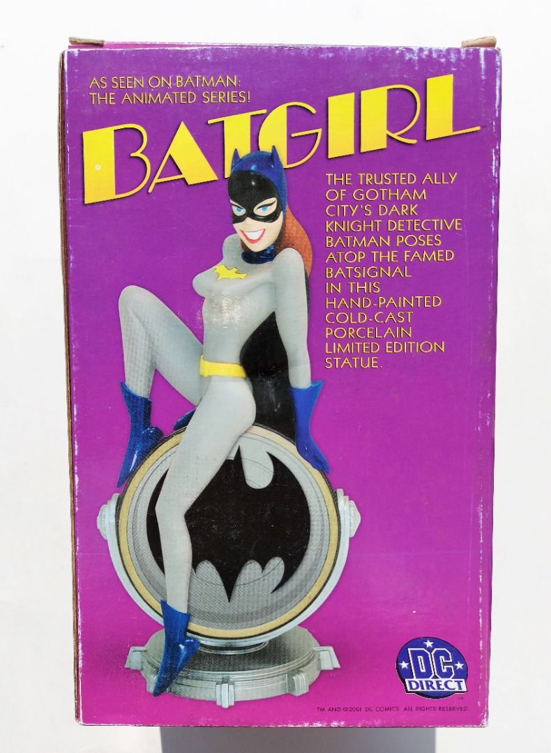 The New Batman Adventures Animated Series Batgirl Cold Cast Statue