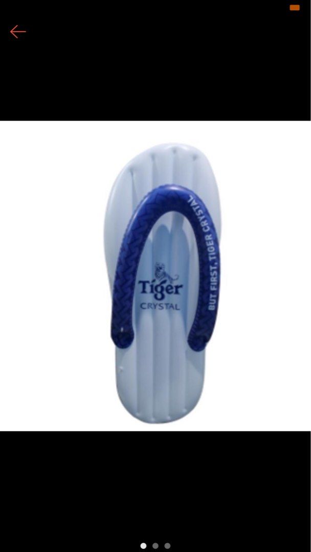 Tiger floatie - flip flop shape, Sports Equipment, Sports & Games ...
