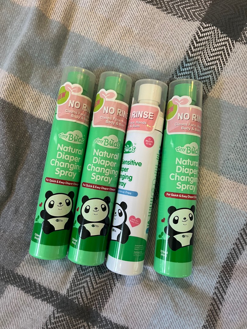 Tiny buds natural diaper changing spray take all, Babies & Kids ...