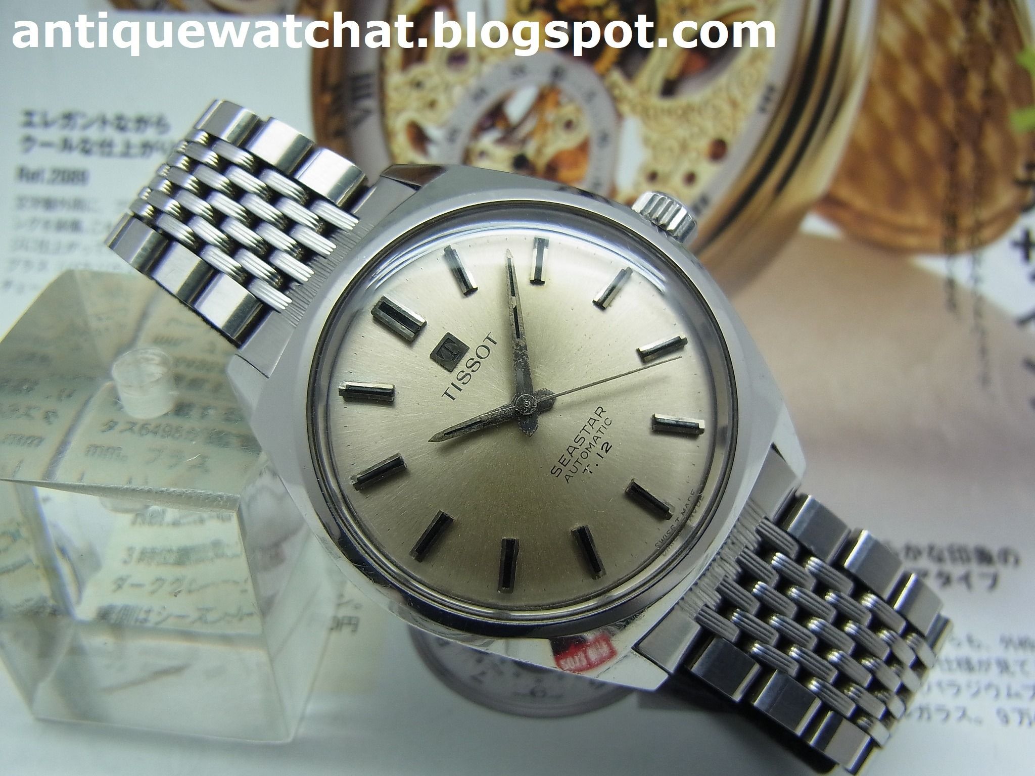 TISSOT SEASTAR T.12 21 JEWELS AUTOMATIC WATCH 1964's, Luxury, Watches ...