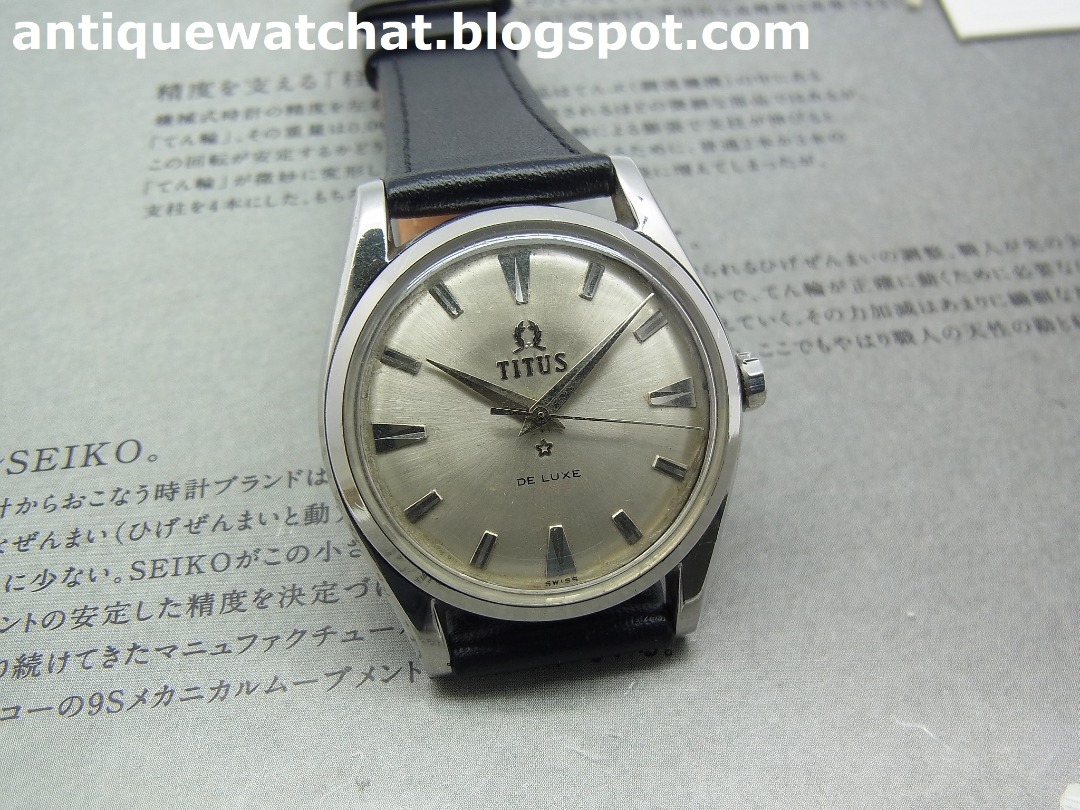 TITUS DE LUXE 21 JEWELS HAND WINDING WATCH 1960 to 70's, Men's Fashion ...