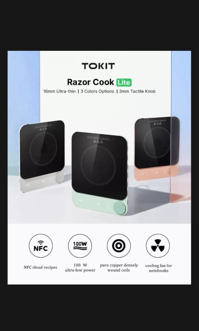 TOKIT Portable Induction Cooktop, TV & Home Appliances, Kitchen ...
