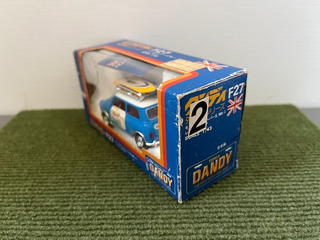 Tomy Tomica DANDY F27 Mini Cooper, 興趣及遊戲, 玩具 & 遊戲類 - Carousell