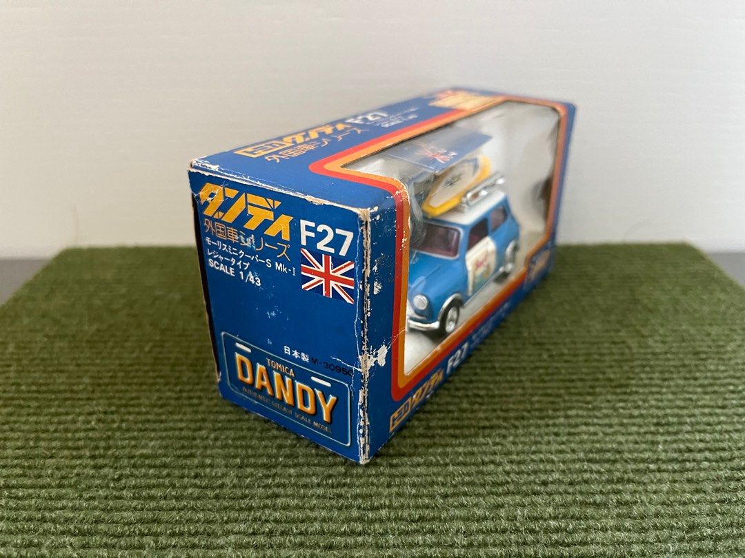 Tomy Tomica DANDY F27 Mini Cooper, 興趣及遊戲, 玩具 & 遊戲類 - Carousell