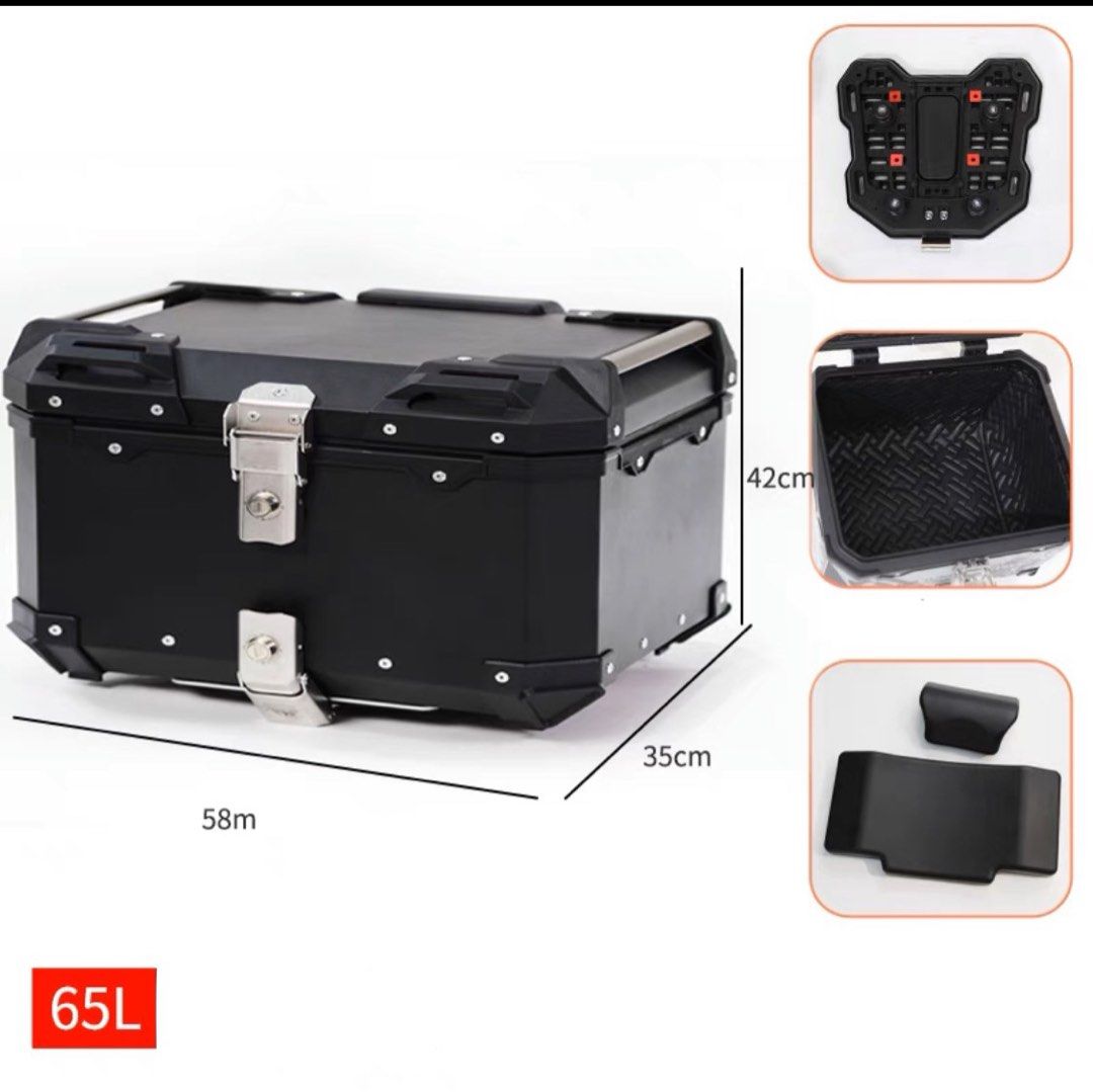 Top case/ top box, Motorcycles, Motorcycle Accessories on Carousell