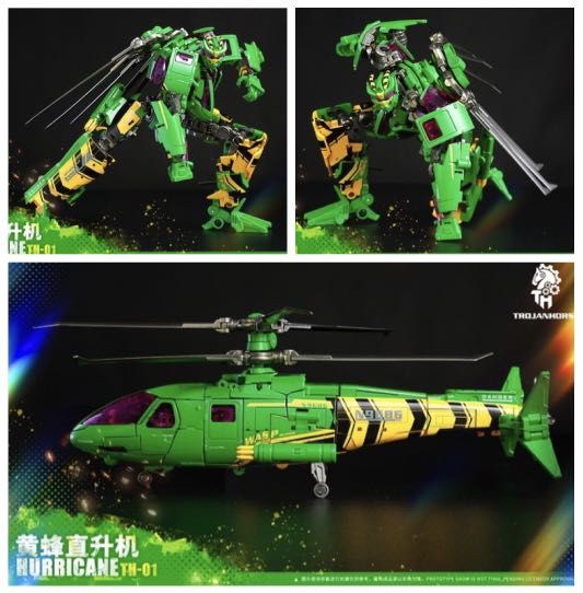 Transformers Trojan Horse - TH-01 TH01 Hurricane (aka Beast Wars ...