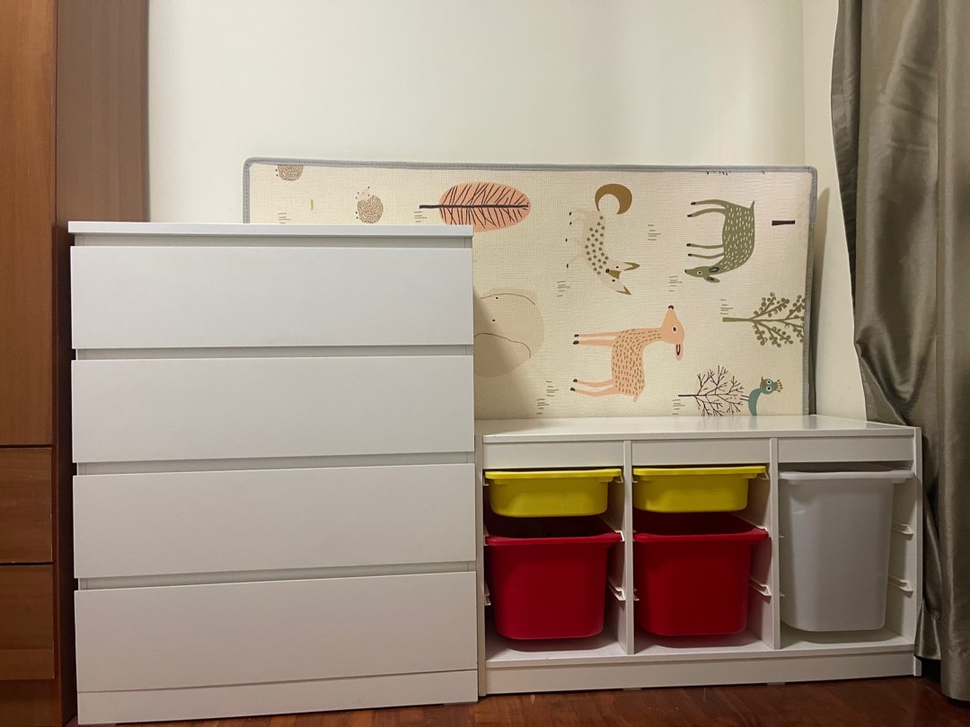 trofast + ikea drawers, Babies & Kids, Baby Nursery & Kids Furniture ...
