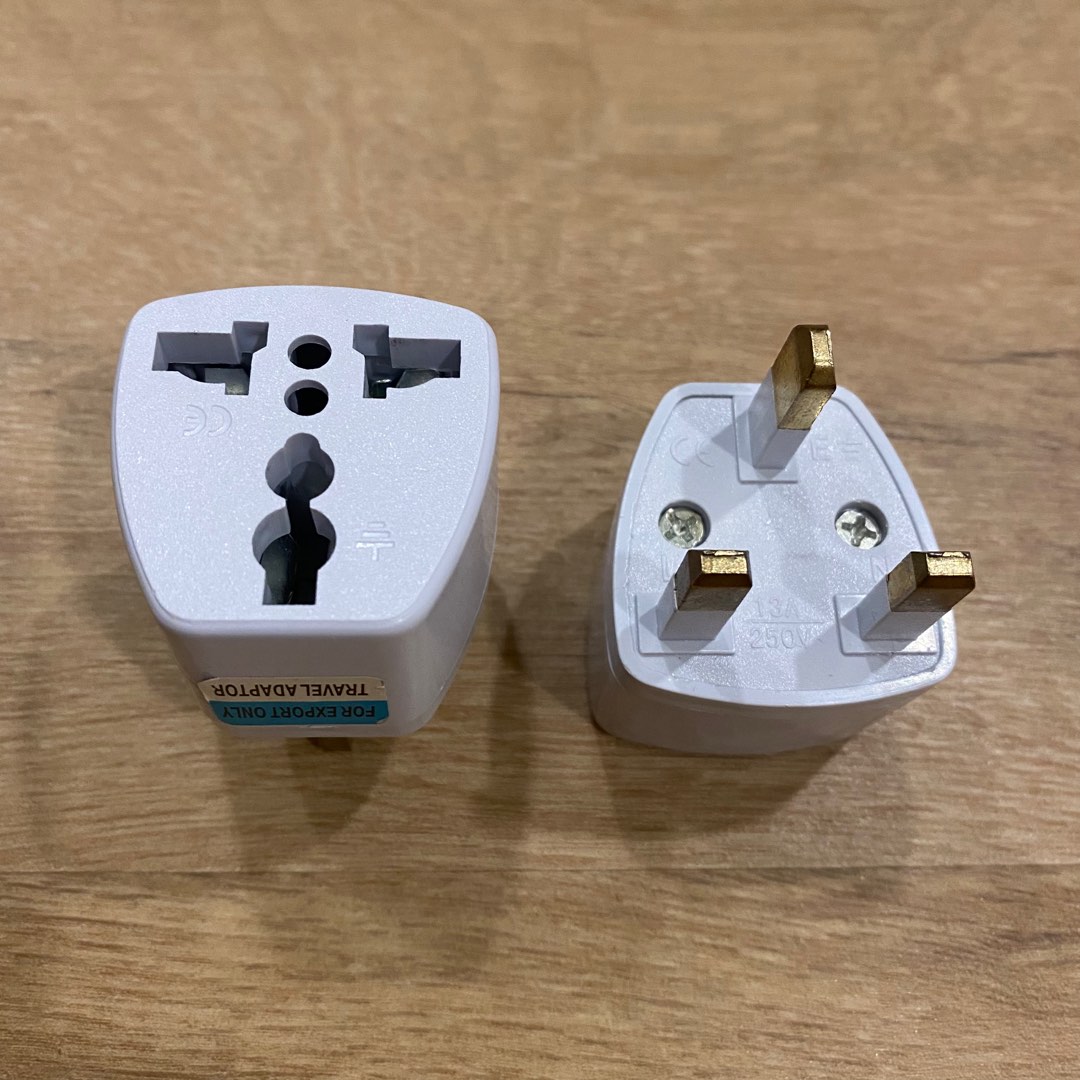 UK 3 Pin Plug Universal Adapter Travel Adapter, Universal Wall Plug ...