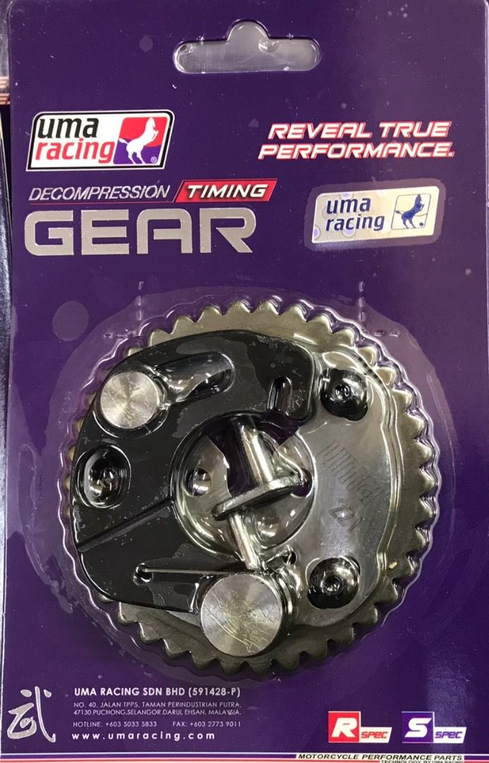 UMA RACING SNIPER150 Y15 /LC135 DECOMPRESSION TIMING GEAR [ 22G ...