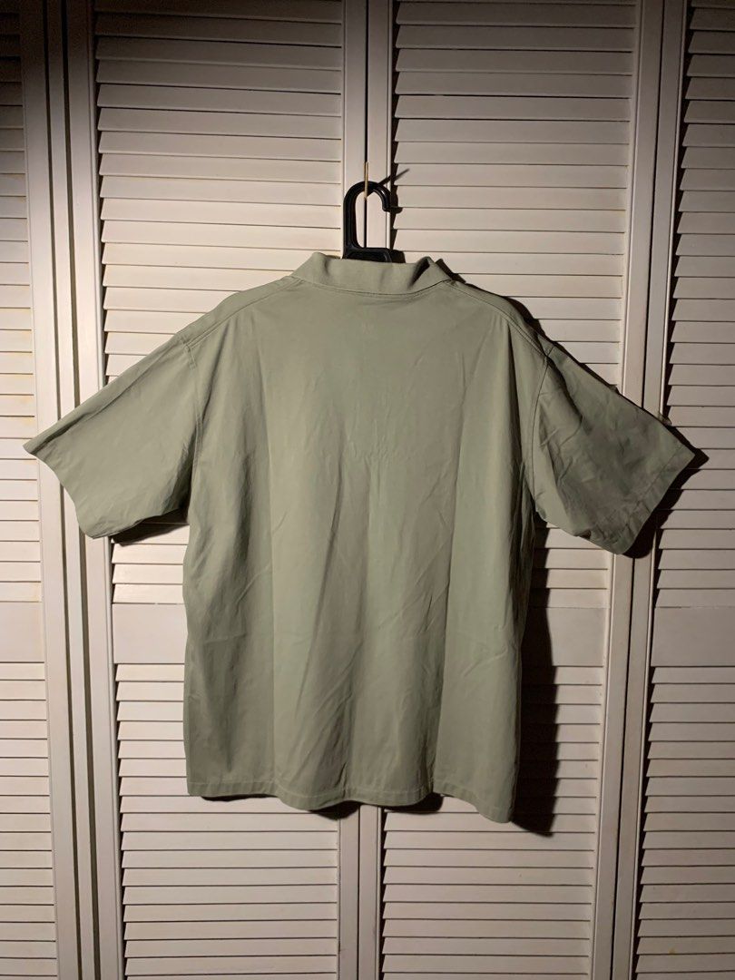Uniqlo Airism Sage Green Polo Shirt, Men's Fashion, Tops & Sets ...