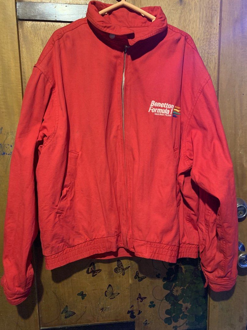united colors of benetton formula 1 jacket on Carousell