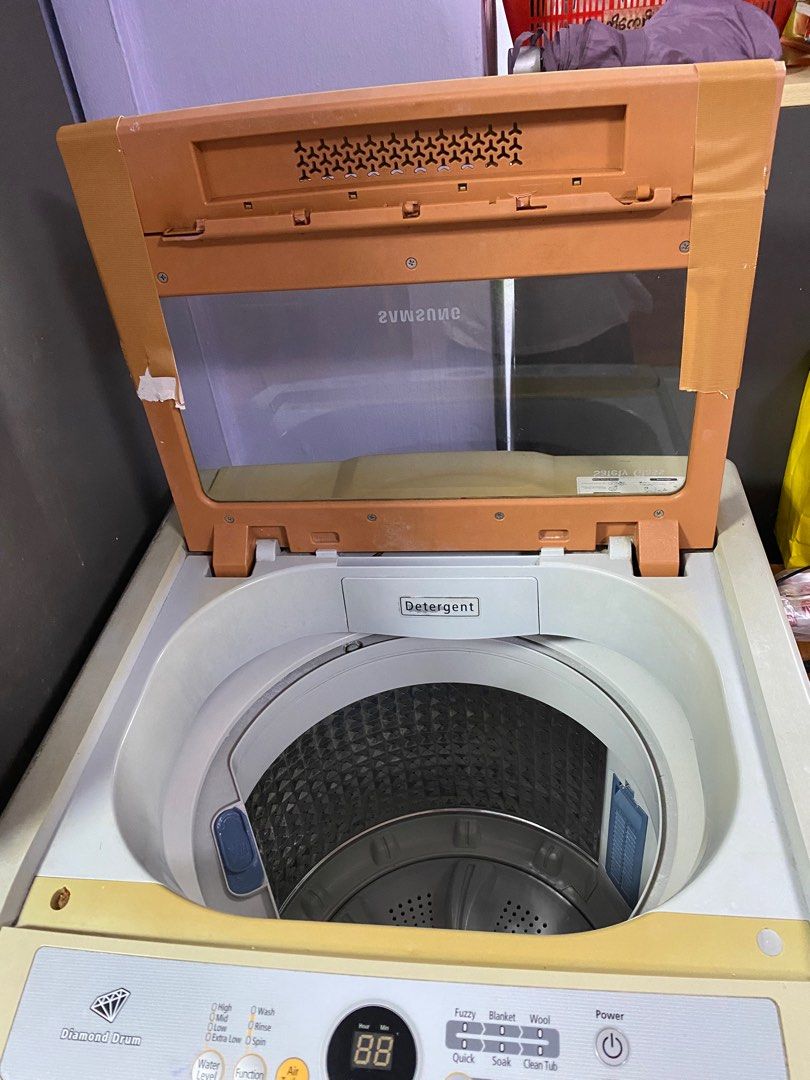 Used Samsung Diamond Drum 8kg washing machine, TV & Home Appliances ...
